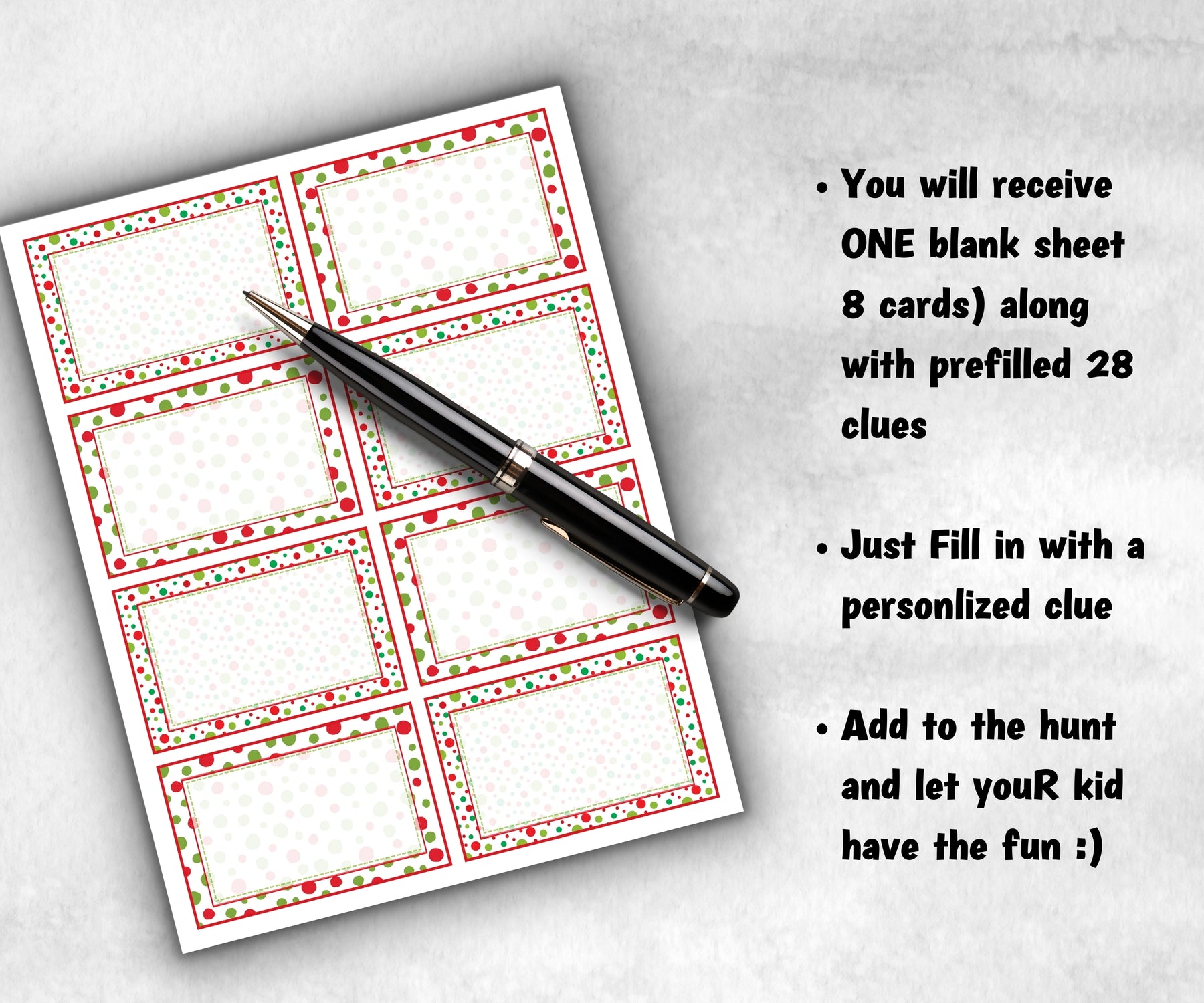 Outdoor Christmas Scavenger Hunt | Christmas Gift Tags | Games And ...